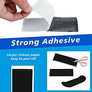 Haisalin 30Pcs Fingerboard Foam Grip Tape, 38mmX110mm Fingerboard Grip Tape,Foam Grip Tape for Fingerboards(30)