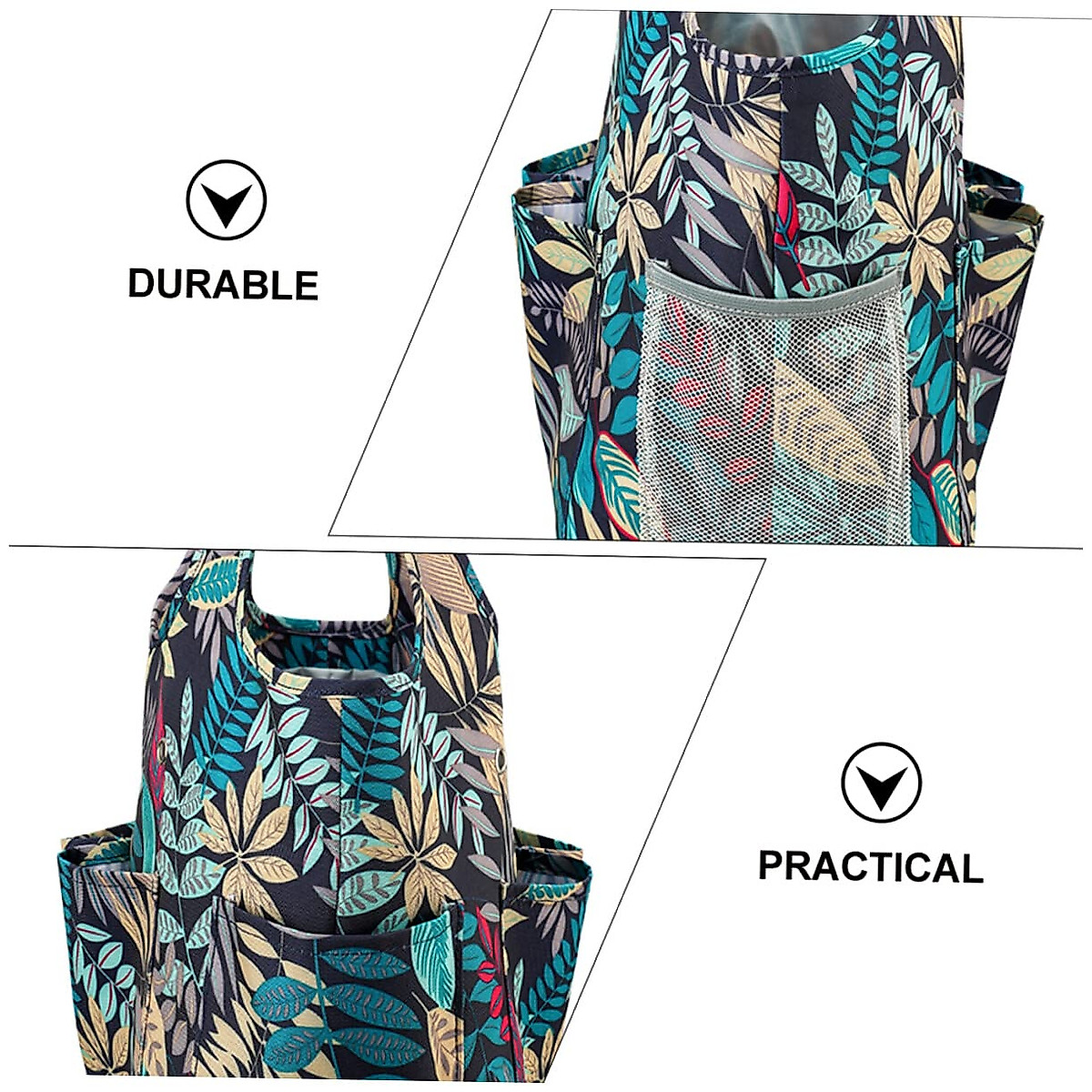 CORHAD Wool Storage Bag Crochet Bags for Crocheting Canvas Tote Bag Crochet Storage Organizer Knitted Handbags Yarn Project Wrist Bag Knit Wrist Bag Knitting Organizer Yarn Knitting Bag