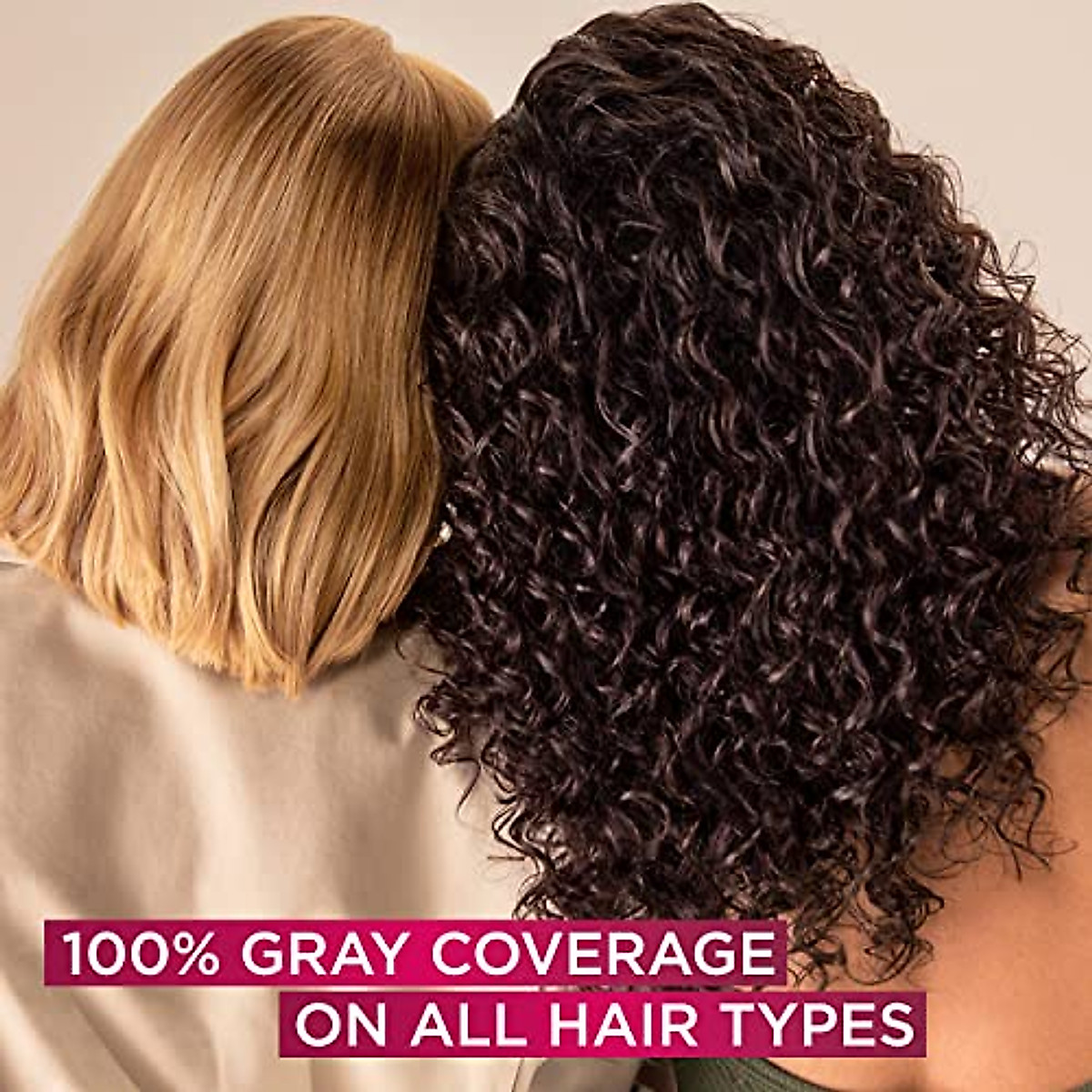 L'Oreal Paris Excellence Créme Permanent Hair Color, 4 Dark Brown, 100 percent Gray Coverage Hair Dye, Pack of 2