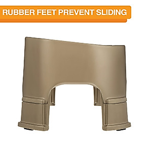 Neater Pet Brands Giant Bowl with Leg Extensions Huge Jumbo Trough Style Dog Pet Water Dish (2.25 Gallons, Champagne)