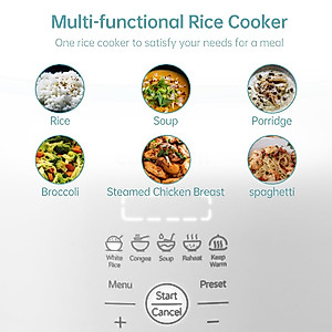 Green Mini Rice Cooker Small 1 Cup-2 Cup Non-Stick Coated Insert Food Steamer Kitchen Appliances Includes Vegetable Steamer