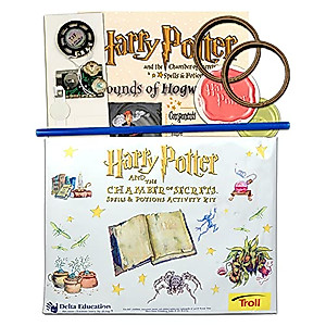 Harry Potter Mini Preschool Backpack Set ~ 4 Pc Bundle With Deluxe 11" Hogwarts School Bag for Kids, Toddlers, Harry Potter Magic Kit, Stickers, and More (Harry Potter School Supplies)