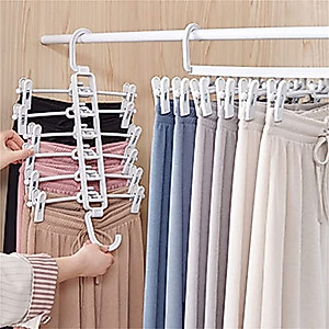 IULJH Multifunctional Hanger Detachable Portable Travel Outdoor Hanger Hanger Household Magic Pants Rack