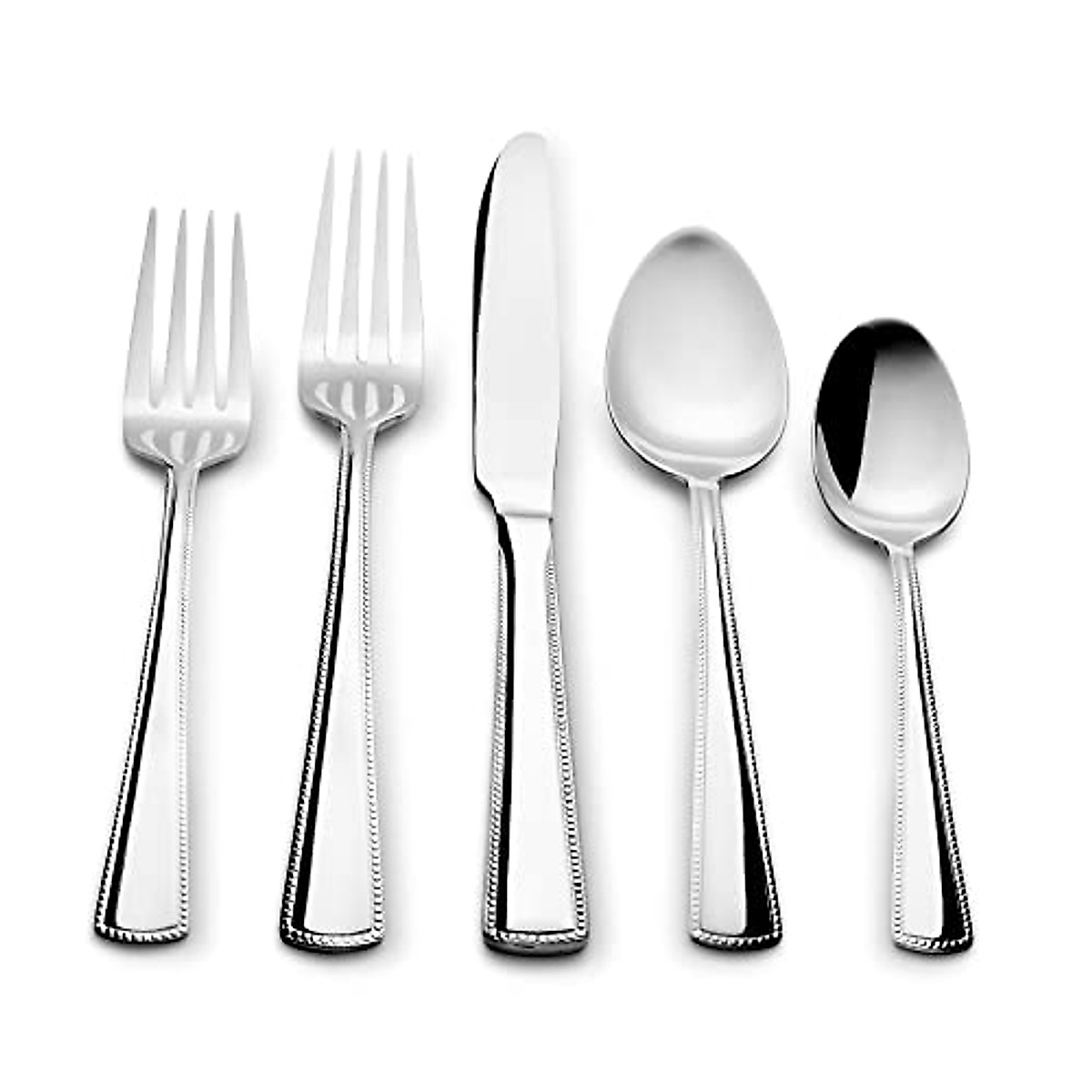 Kitchinox Kithinox Flatware Set, Service for 4/20 Piece, Parker, 20 Count
