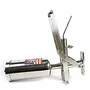 Xuthusman 5L Manual Donuts Filler Waffle Maker Commercial Churros Machine Stainless Steel Silver