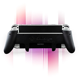 Satisfye - ZenGrip Pro Gen 3 OLED, a Switch Grip Compatible with Nintendo Switch - Comfortable & Ergonomic Grip, Joy Con & Switch Control. #1 Switch Accessories Designed for Gamers (White)