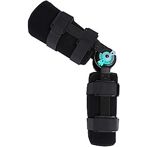 Knee Braces for Knee Pain Arthritis Adjustable Hinged Knee Brace Shoulder, Immobilizer for ACL, MCL and PCL Injury, Orthosis Stabilizer Protector (Color : Right, Size : C(L))