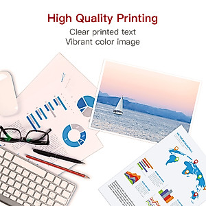 245XL 246XL Combo Pack Replacement for Canon Ink Cartridges 245 and 246 PG-245XL CL-245XL Works with Canon Pixma MG2522 MG2920 MG2922 MX490 MX492 TR4520 TR4522 TS3322 TS3122 (1 Black,1 Tri-Color) 1