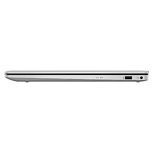 HP 2023 17.3'' FHD IPS Laptop PC Intel 4-Core i5-1135G7 Iris Xe Graphics 12GB DDR4 256GB NVMe SSD HDMI WiFi AC BT4.2 USB-C Backlit Keyboard Webcam Natural Silver Windows 10 Pro w/RE 32GB USB