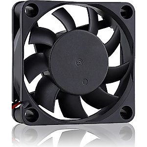 GDSTIME Dual Ball Bearing 60mm x 60mmx 15mm 12V High Speed DC Brushless Cooling Fan