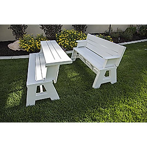 Premiere Products 5RCAT Resin Convert-A-Bench,White