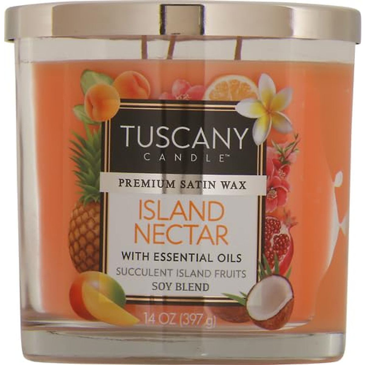 Tuscany CandleIsland NectarLong-Lasting Scented Jar Candle (14 oz)