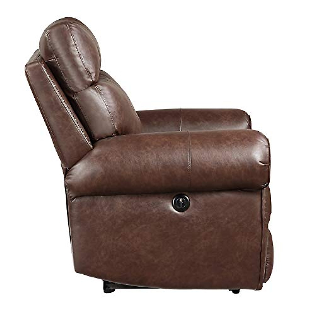 Lexicon Gallina Power Double Reclining Sofa, Brown