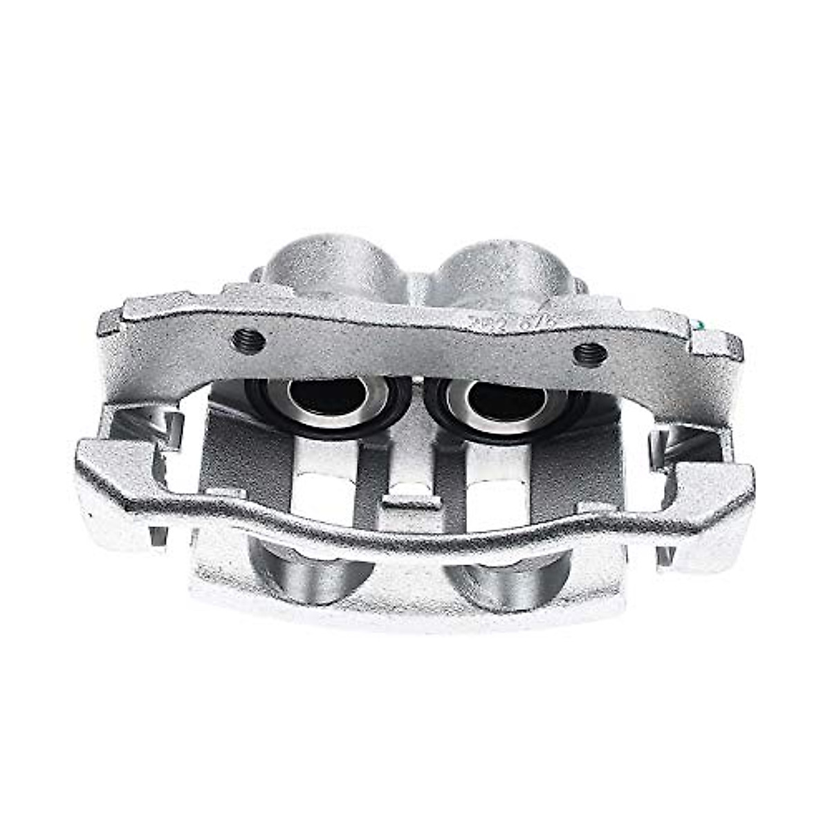 A-Premium Front Disc Brake Caliper Assembly with Bracket Compatible with Select Ford, Lincoln and Mercury Models - Crown Victoria/Town Car/Grand Marquis 2003-11, Marauder 2003-2004, 4.6L, 2-PC Set