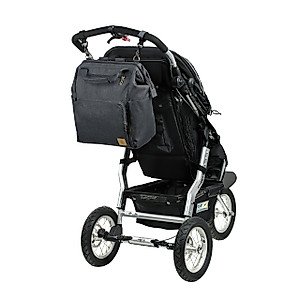 Lässig Goldie Glam Diaper Bag -Travel Backpack- Multi-Functional and Lightweight for Both Baby and Kids Care-Stylish and Durable - Anthracite