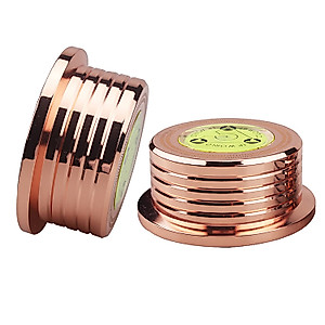 Record Weight 60HZ LP Disc Stabilizer Turntable Level Vinyl Clamp (60Hz, Gold)