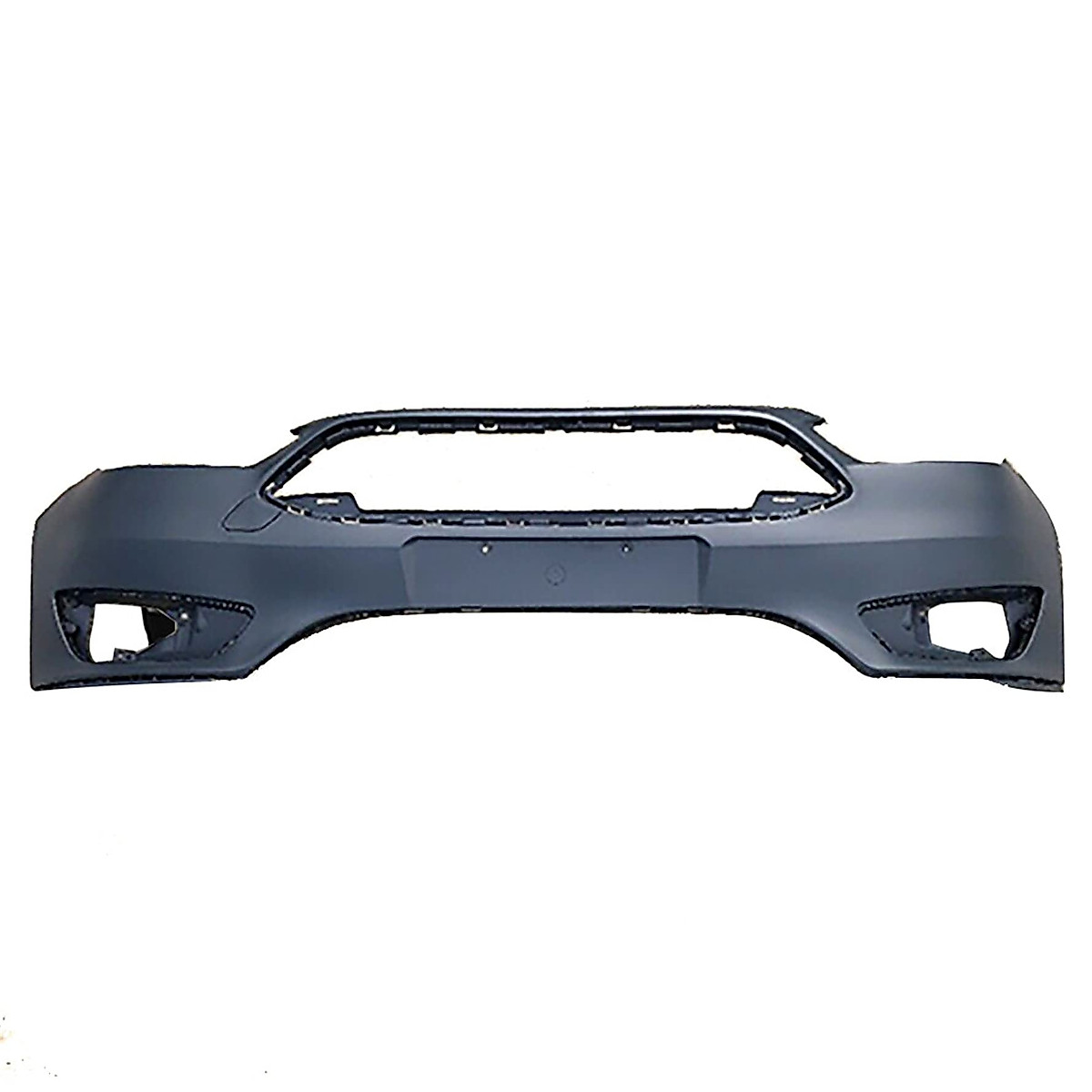 munirater Black Front Bumper Cover Replacement for 2015-2018 Focus S/se/sel/Titanium