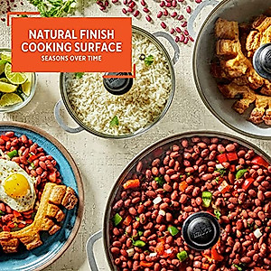 IMUSA 3 Piece Caldero Set with Tempered Glass Lid 1.5/2.5/5.2Qt