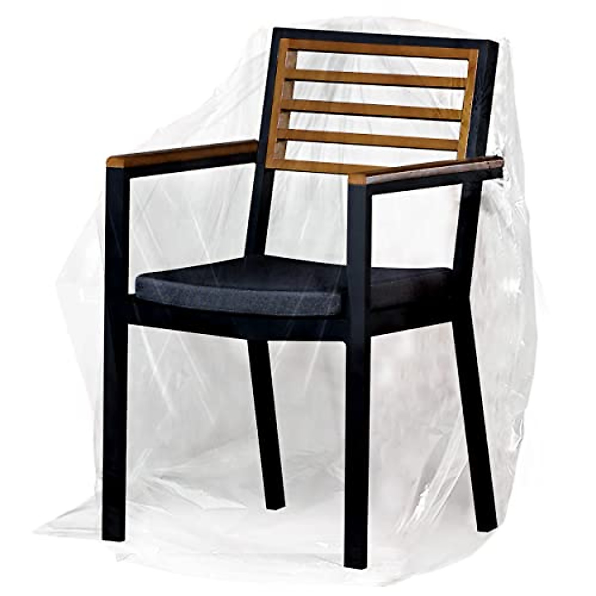 [ 10 COUNT ] 40x60 inches Clear Giant Size Jumbo Big Storage Bags for Covering & Protecting Big Items from Dust, Moisture, Water Damage; Fits Bulky Toys, Outdoor Seasonal Furniture, Home or Office Appliances, Luggage, Quilts, Comforters