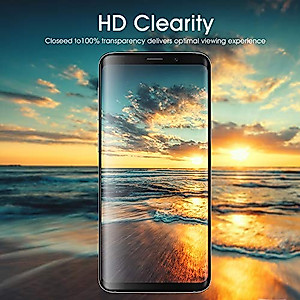 OTAO (2 Pack) Galaxy S9 Screen Protector Tempered Glass, 3D Curved Dot Matrix [Full Screen Coverage] Glass Screen Protector for Samsung Galaxy S 9 with Installation Tray [Case Friendly]