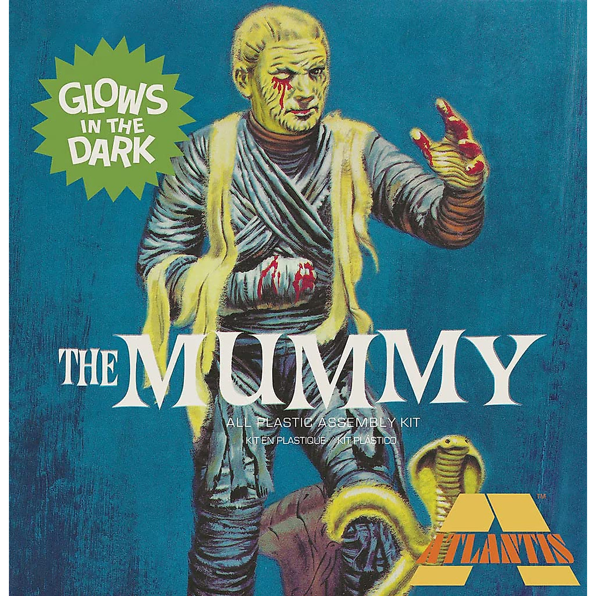 ATLANTIS TOY & HOBBY INC. Lon Chaney Jr. The Mummy Glow Limited Edition AANA452 Plastic Models Other Misc