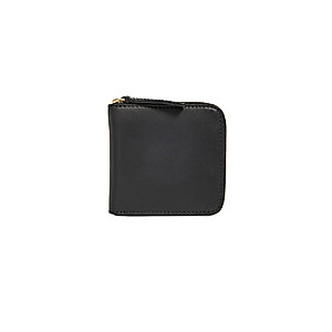Madewell Women's The Zip Wallet in Leather, True Black, One Size