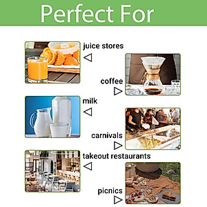 zmybcpack 24 Pack 8oz (250 ml) Clear PET Plastic Juice Bottles with Caps - Bulk Beverage Containers with Tamper Evident Lids- Plastic Smoothie Bottles for Juice, Milk, Homemade Beverage