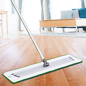 CleanAide All Purpose Mega Microfiber Mop Pads for 24 Inch Plate 6 Pack