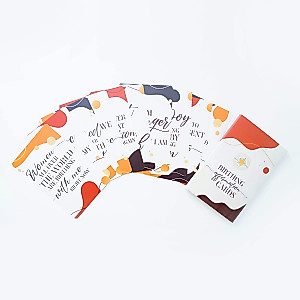 Yellow Rose Card Co. Birthing Affirmation Cards - 24 Premium Cards for Pregnant Moms, Baby Shower Gifts and Labor