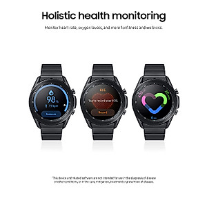 Samsung - Galaxy Watch3 R840U Titanium Smartwatch 45mm GPS Only (Renewed)
