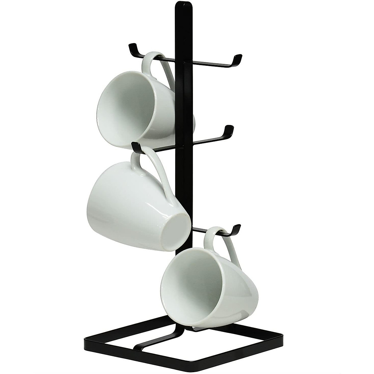 Neat-O Metal Mug Tree Holder Organizer Rack Stand