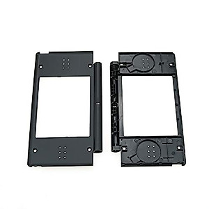 Black Plastic Top Upper LCD Screen Frame for Nintendo DS Lite NDSL Replacement Console Display Screen Housing Shell