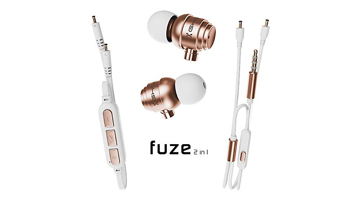 FUZE 2-in-1 Wired & Wireless Earbuds | IPX7 Waterproof & Long Battery Life