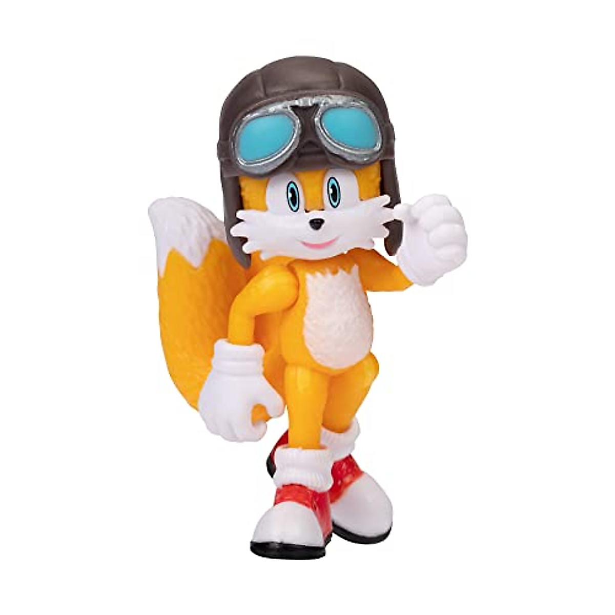 SONIC THE HEDGEHOG 2 The Tornado Playset - Biplane Vehicle, Sonic Figure and Exclusive Tails Figure, Spin The Planes Propeller and Pose Sonic on The Wings with This Interactive Playset!