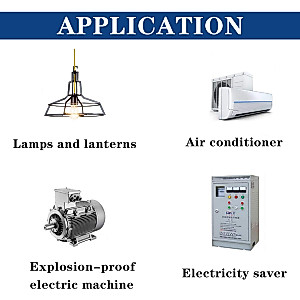 Tnisesm 20uF CBB65 Capacitor MFD 370V 450VAC Motor Running for Air Conditioner 50/60Hz for AC Motor Run or Fan Start and Cool or Heat Pump Air Conditione