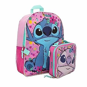 DIBSIES Personalized Backpack Lunchbox Combo created using Stitch Backpack Lunchbox Combo