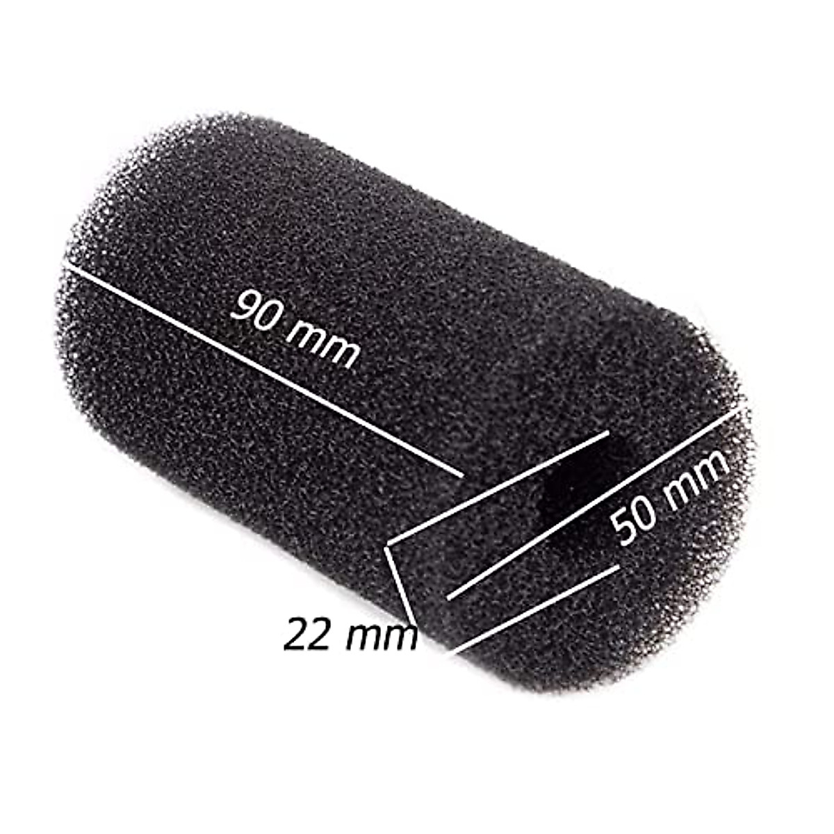 Qzbhct 6 Pack Pre-Filter Sponge Foam Roll Accessories for Aquarium Fish Tank