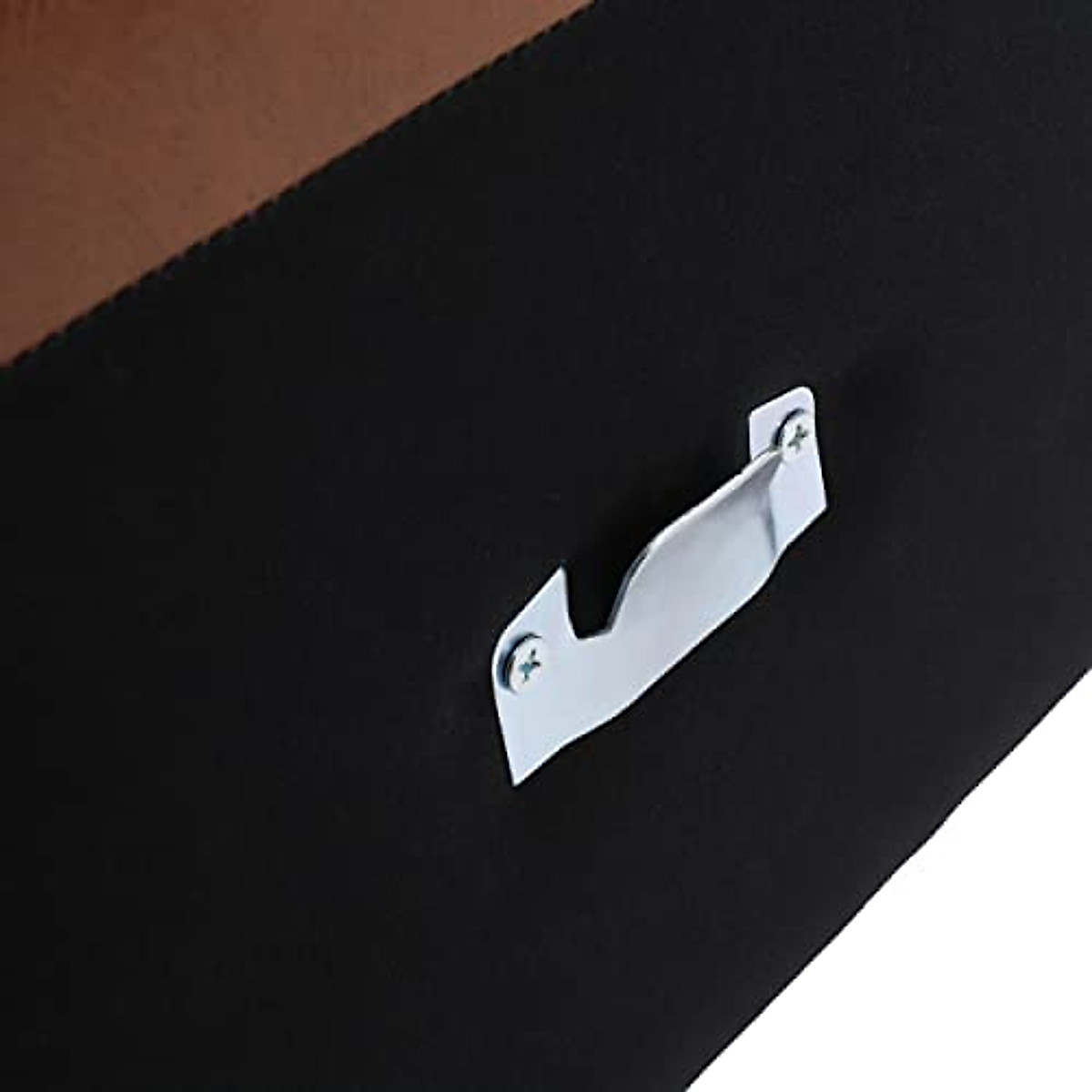 Christopher Knight Home Harlar Sofas, Cognac Brown + Dark Brown