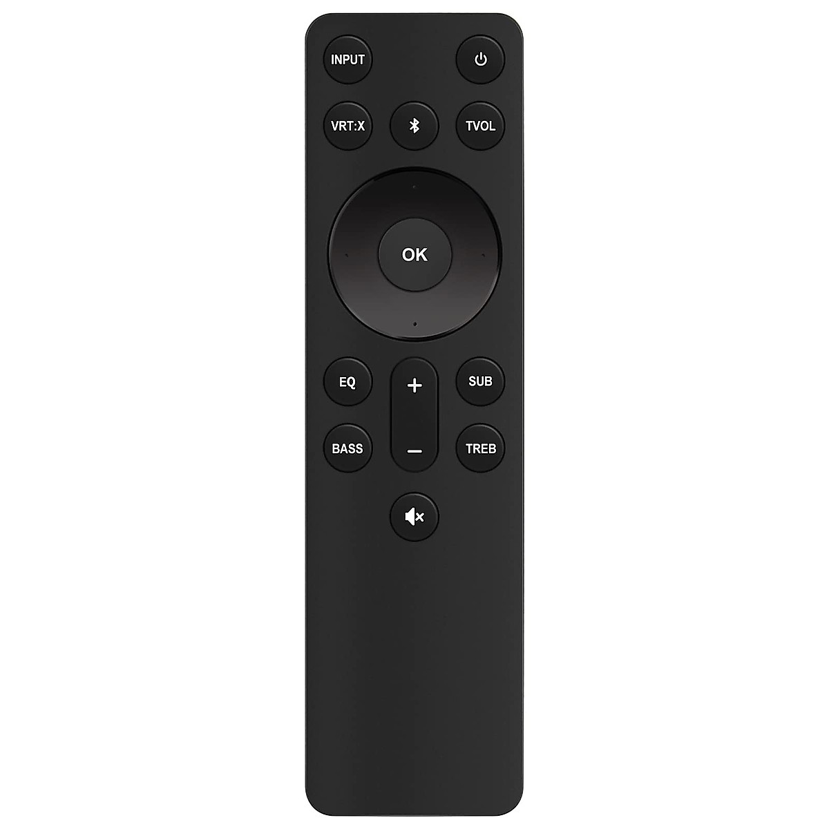 Econtrolly ND21-J Replaced Remote Control fit for VIZIO V-Series 2.1 Home Theater Sound Bar V21tJ8 V214xK6 V21t-J8 V214x-K6 V21XJ8 V21H8 SB3621nH8 SB3221nJ6 V21X-J8 V21-H8 SB3621n-H8 SB3221n-J6