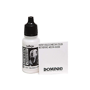 Vallejo Mecha Gloss Varnish 17ml Painting Accessories