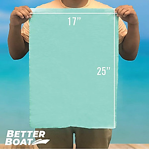 Super Absorbent Towels Drying Chamois Cloth Synthetic Smooth Boat Cooling Towel Shammy Towel for Car Drying Towel Marine Grade Car Towel Cleaning Supplies Wash Chamois Towel Dry PVA Dry