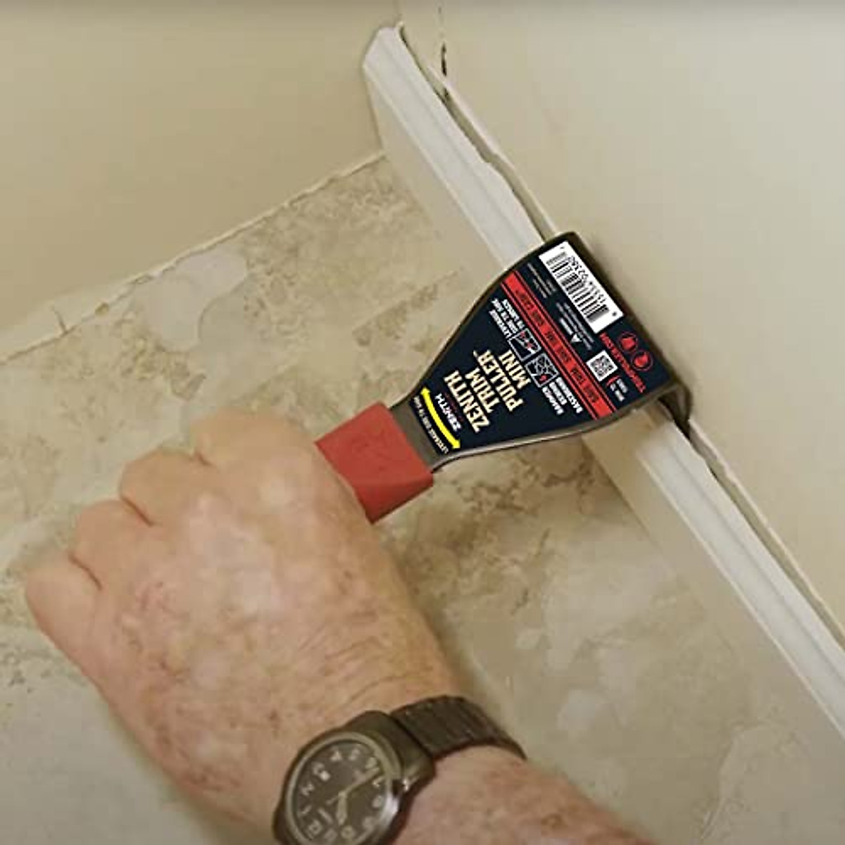 Zenith by Danco Trim Puller Mini ZN700051, Compact and Lightweight Tool for Easy Baseboard and Trim Removal, Ultimate Multi-Tool for Demolition and Remodeling Projects