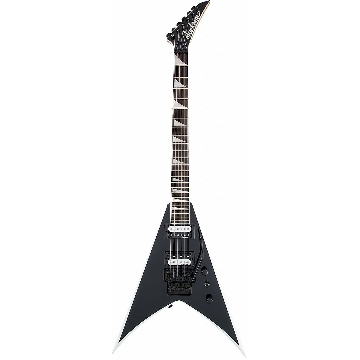 Jackson JS Series King V JS32 - Black with White Bevels