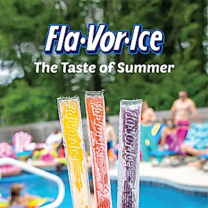 Fla-Vor-Ice Popsicle Variety Pack of 1.5 Oz Freezer Bars, Assorted Flavors, 100 Count