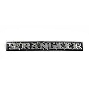 Omix-ADA DMC-55010768 Wrangler Emblem , Black