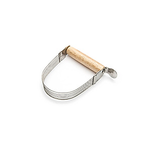 Fox Run Wire Pastry Blender, 5", Steel and Wood