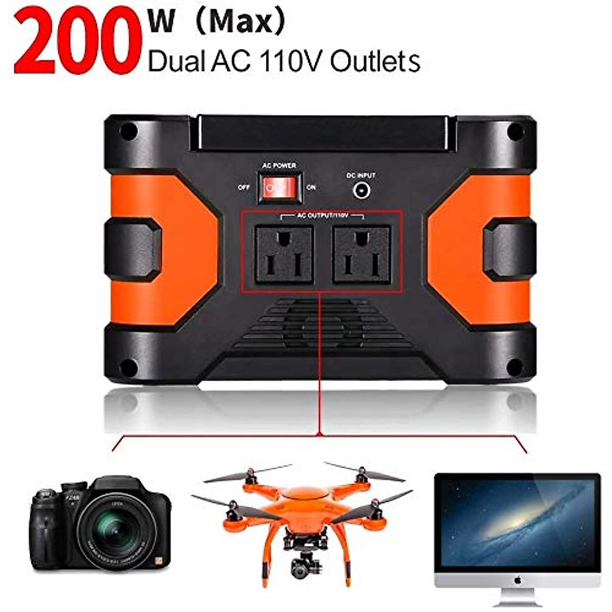 200W Peak Power Station, Flashfish [CPAP] [Battery] 166Wh 45000mAh Backup [Power] [Pack] 110V 150W Lithium [Battery] [Pack] Camping Solar Generator For Camping Home Emergency [Power] Supply