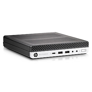 HP Elitedesk 800 G3 Mini Business Desktop (Intel Quad Core i5-6500T, 8GB DDR4 RAM, 256GB SSD) Type-C, DisplayPort DP, HDMI, DisplayPort, WiFi, Ethernet, Windows 10 Pro 64-bit (Renewed)