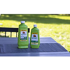 TIKI Brand 1218011 Clean Burn BiteFighter 64 Fl Ounce Torch Fuel, Clear & Brand 1216155 BiteFighter Mosquito Repellent Outdoors, 100 oz Torch Fuel, 100, Black