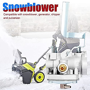 YOFMOO Carburetor Kit Compatible for Tecumseh 640263 640290 631720A 631720B AV520 TV085XA 3HP 2-Cycle Vertical Engine Carb